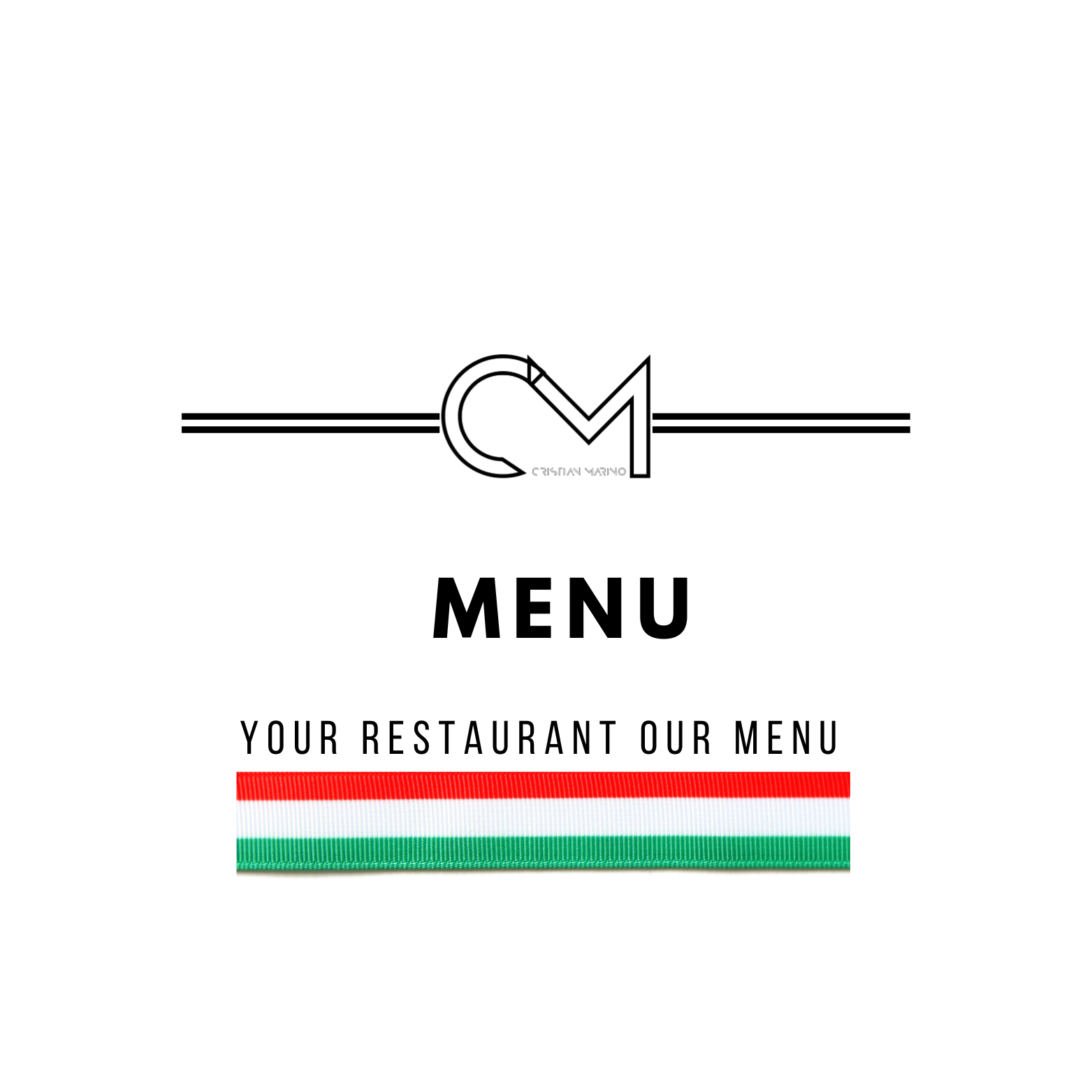 Chef Cristian Marino Menu logo – Cristian Marino